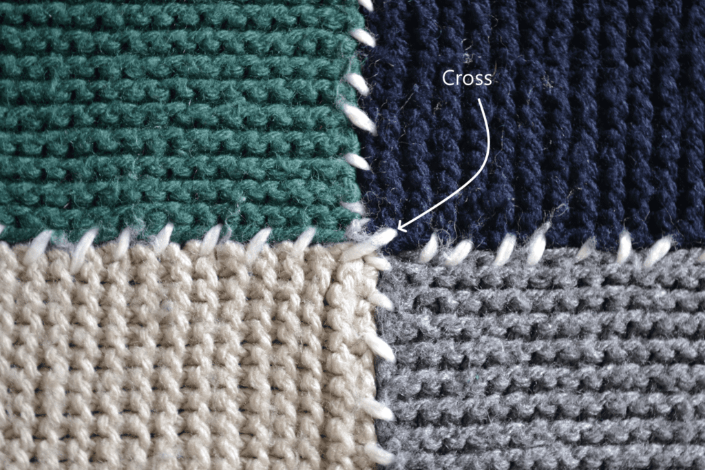 Block Blanket Knitting Pattern: Your first knit afghan | Knitting with ...