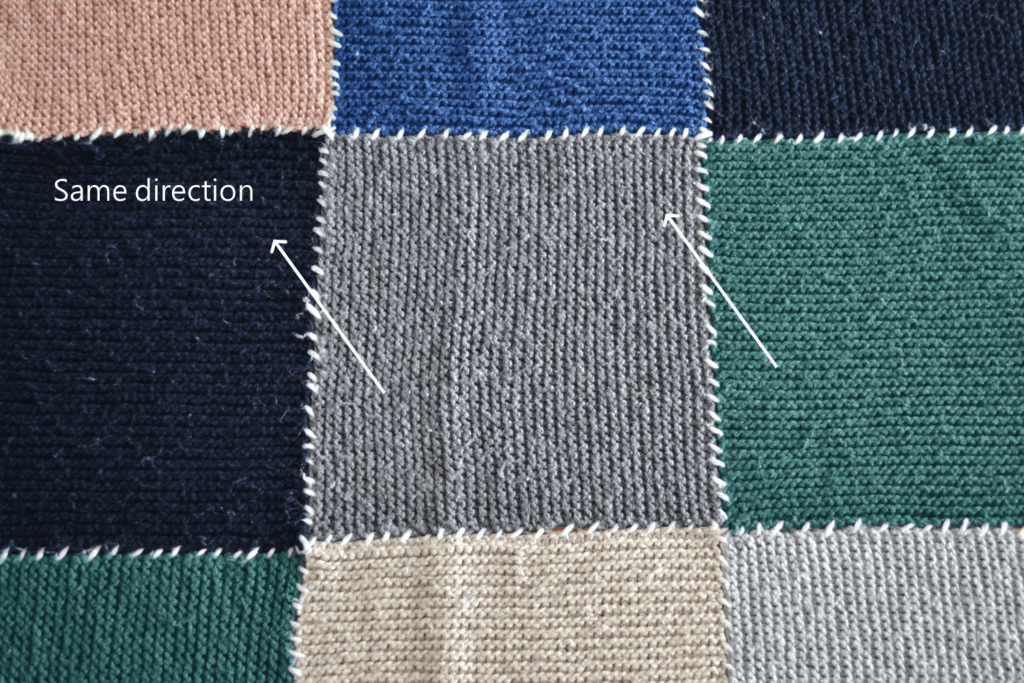 Block Blanket Knitting Pattern: Your first knit afghan | Knitting with ...