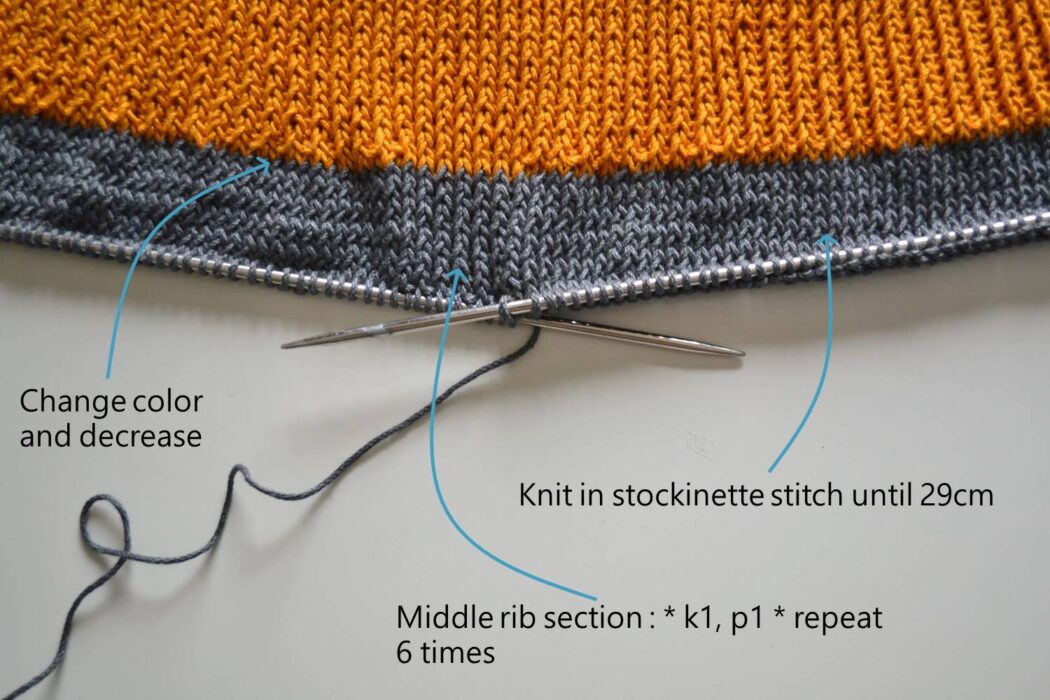 Easy Sunshine Cropped Sweater Knitting Pattern Free