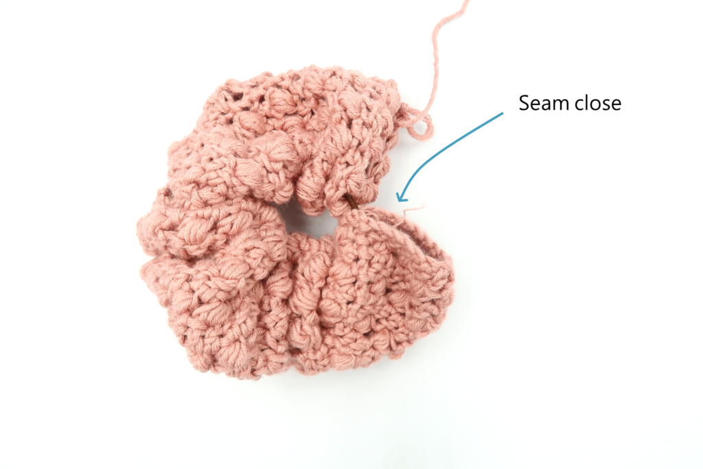 3 DIY Scrunchie crochet pattern FREE | Knitting with Chopsticks