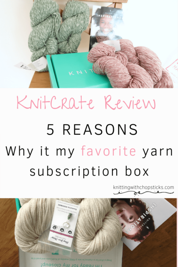 Knitcrate Review - Favorite Knitting and Crochet Subscription Box Review