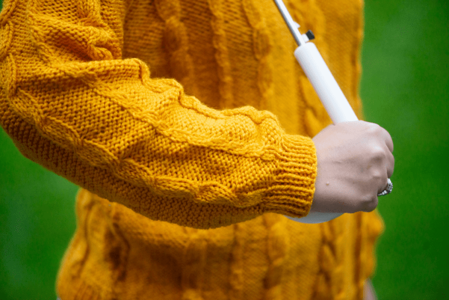 Beautiful Easy Cable Sweater Knitting Pattern | Knitting with Chopsticks