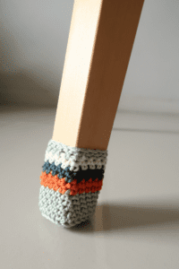 Crochet Chair Socks Pattern | Knitting with Chopsticks