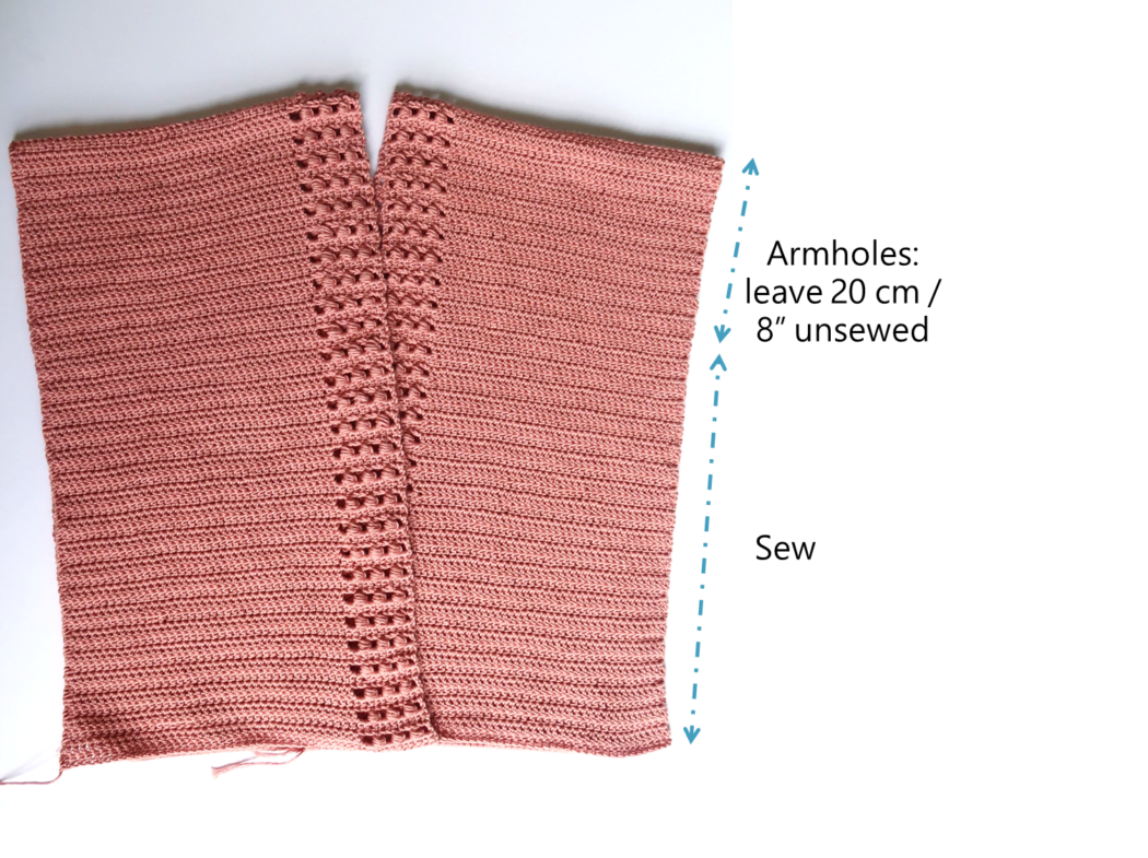 Free Dress Crochet Pattern | Cache Coeur Dress | Knitting with Chopsticks