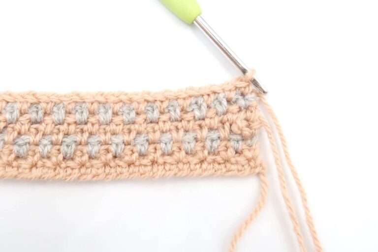 Crochet Linen Stitch Tutorial | Knitting with Chopsticks