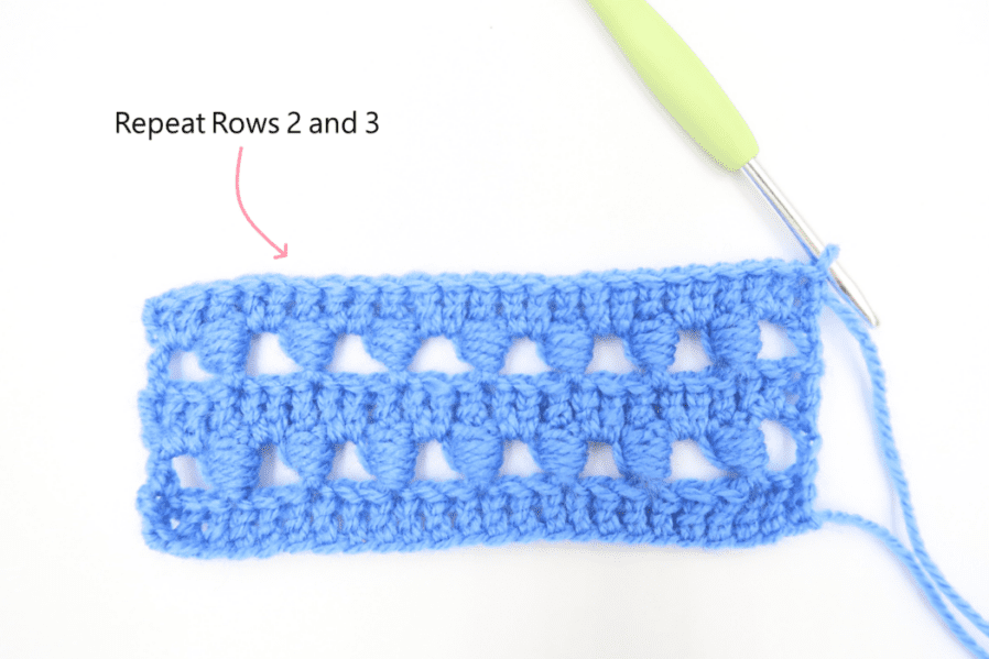 Easy open crochet stitch pattern | Vase Stitch | Knitting with Chopsticks