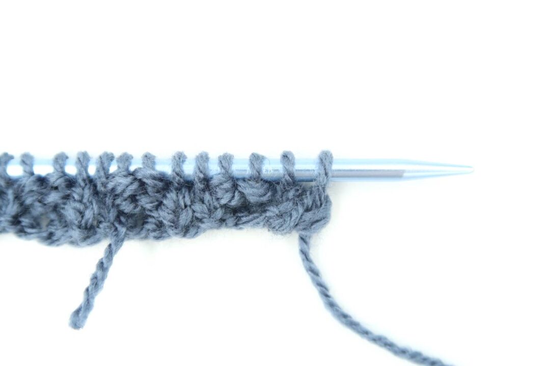 The Mini Checkered Squares Stitch | Knit Stitch Tutorial | Knitting ...