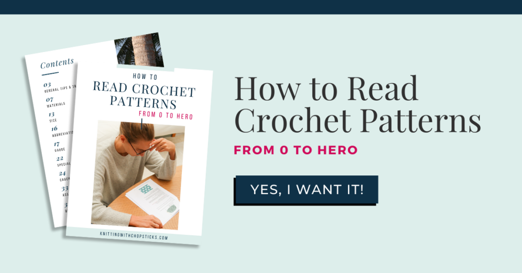 How to Read Crochet Patterns: From 0 to Hero | Knitting with Chopsticks