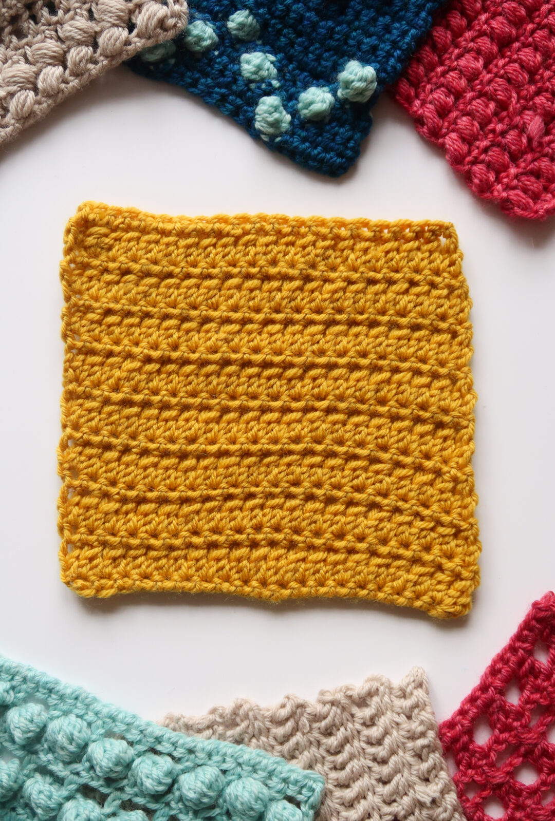 Crochet Stitch Patterns - 16 Unique Stitch Tutorials