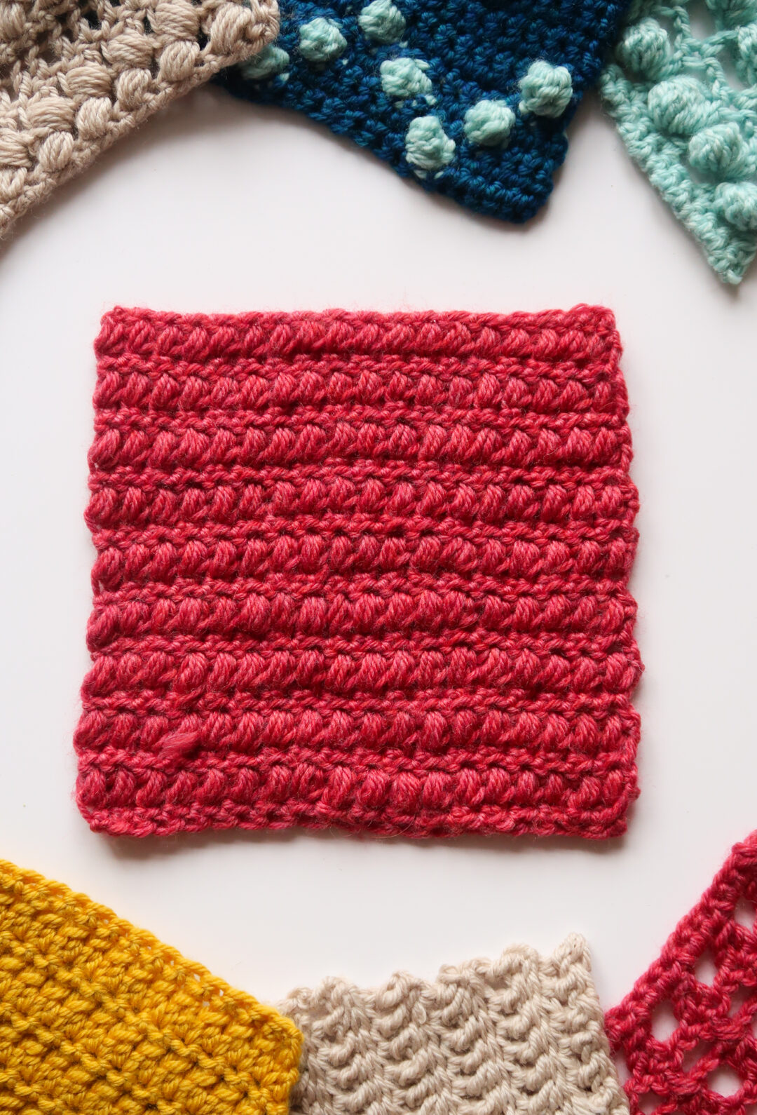 Crochet Stitch Patterns - 16 Unique Stitch Tutorials