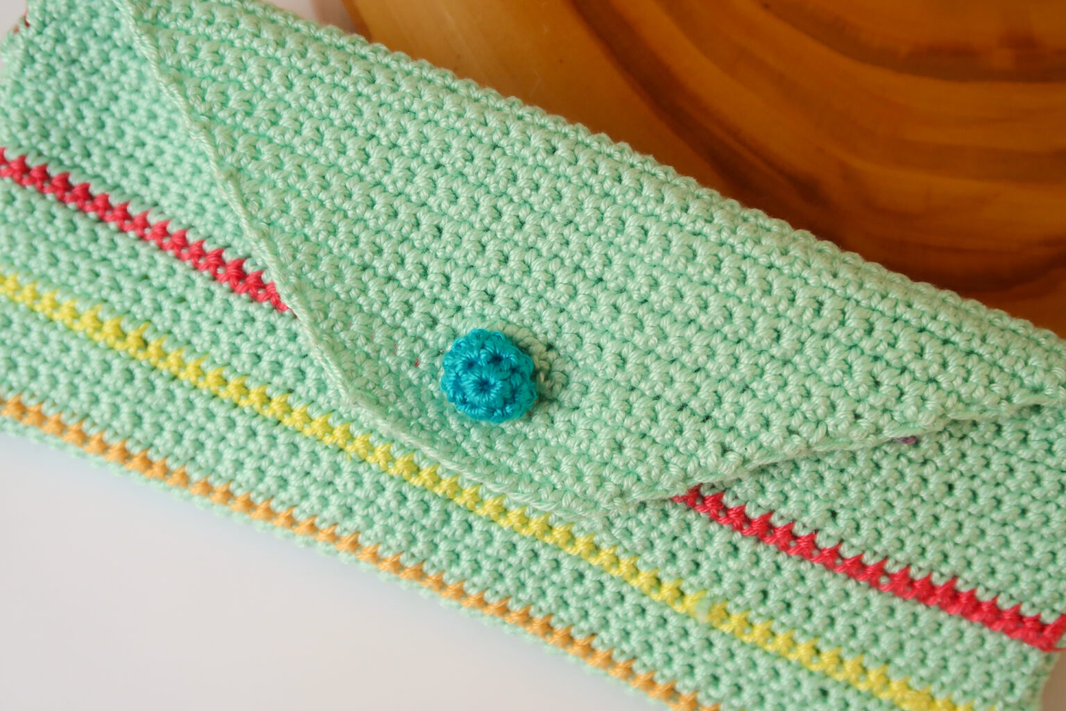 FREE Crochet Pattern for Hook Case - Happy Hook Crochet Case Pattern