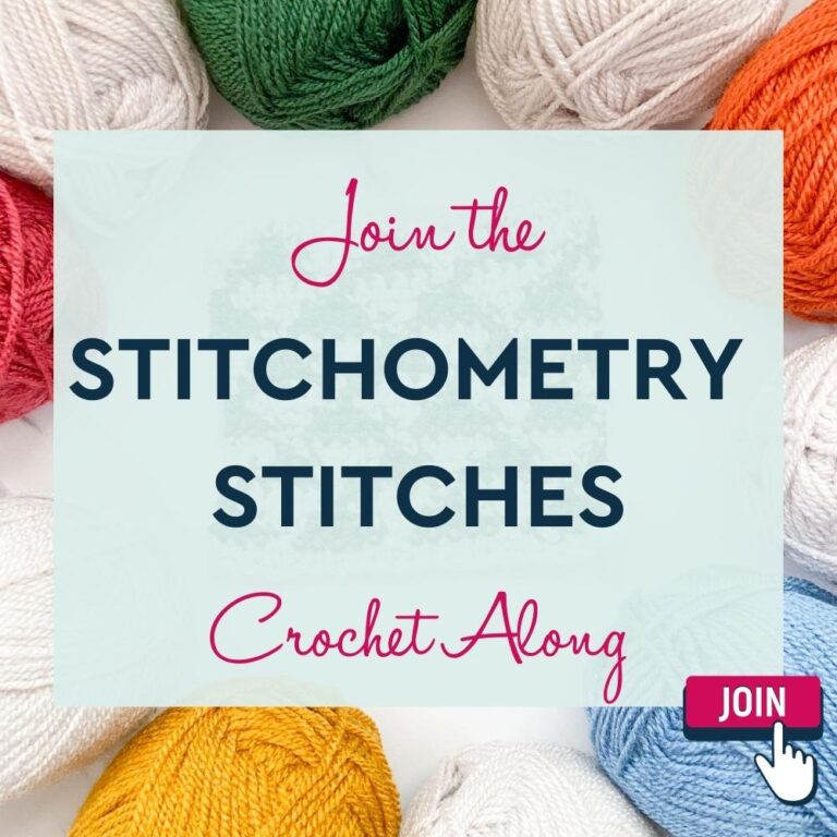16 FREE Crochet Stitch Patterns inspired by Geometry
