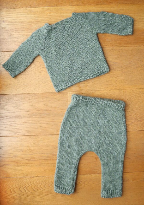 Aubin Baby Knit Set: Matching Baby Sweater and Pants | Knitting with ...