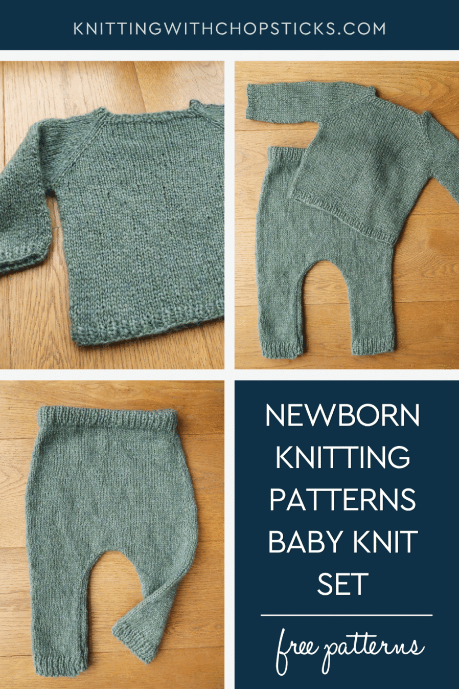 Free Newborn Knitting Patterns | Knitting with Chopsticks