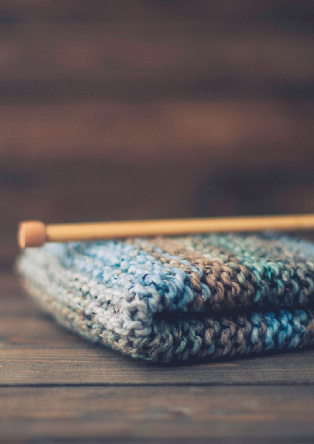 20 Free Knit Blanket Square Patterns - Charity Cozy Fall MAL