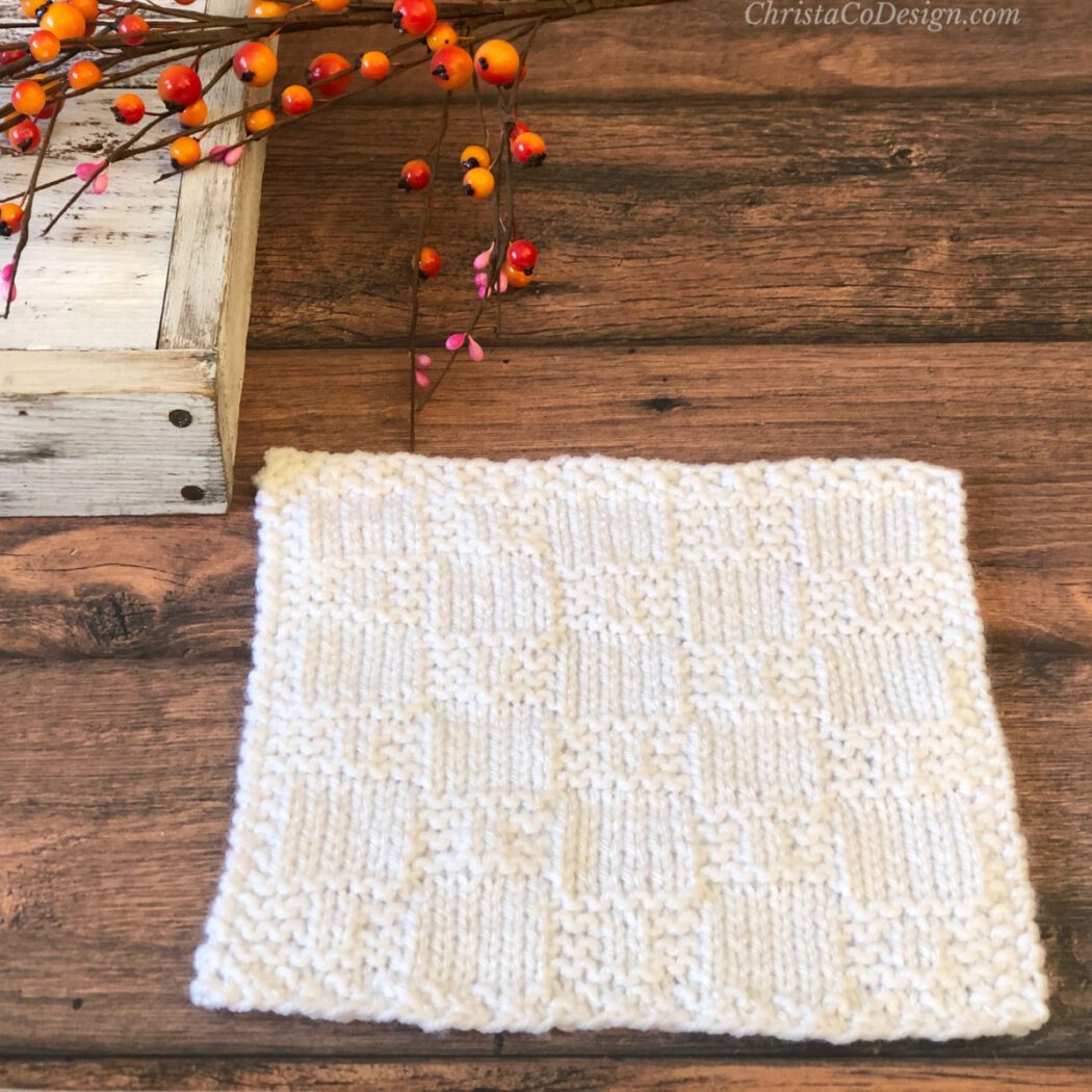 20 Free Knit Blanket Square Patterns - Charity Cozy Fall MAL