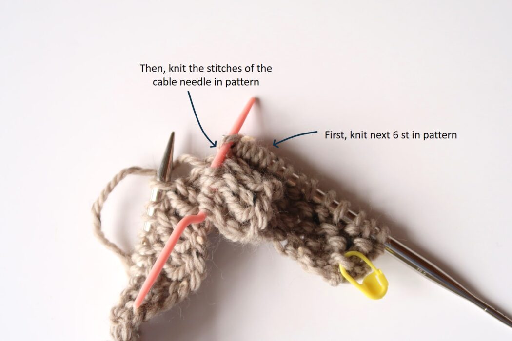 Cable Scarf Knitting Pattern - Tresse Infinity Scarf Knitting Pattern