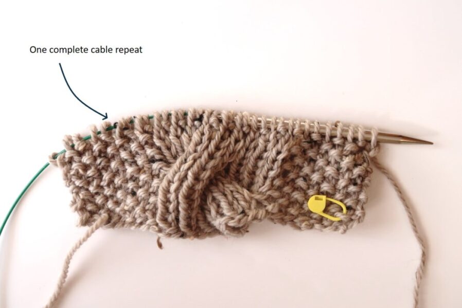 Cable Scarf Knitting Pattern - Tresse Infinity Scarf Knitting Pattern