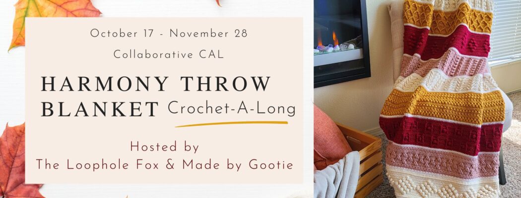 Easy Blanket Crochet Pattern - Amity Striped Crochet Blanket