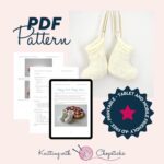 Crochet Booties Pattern for Babies | Happy Feet | Knitting with Chopsticks