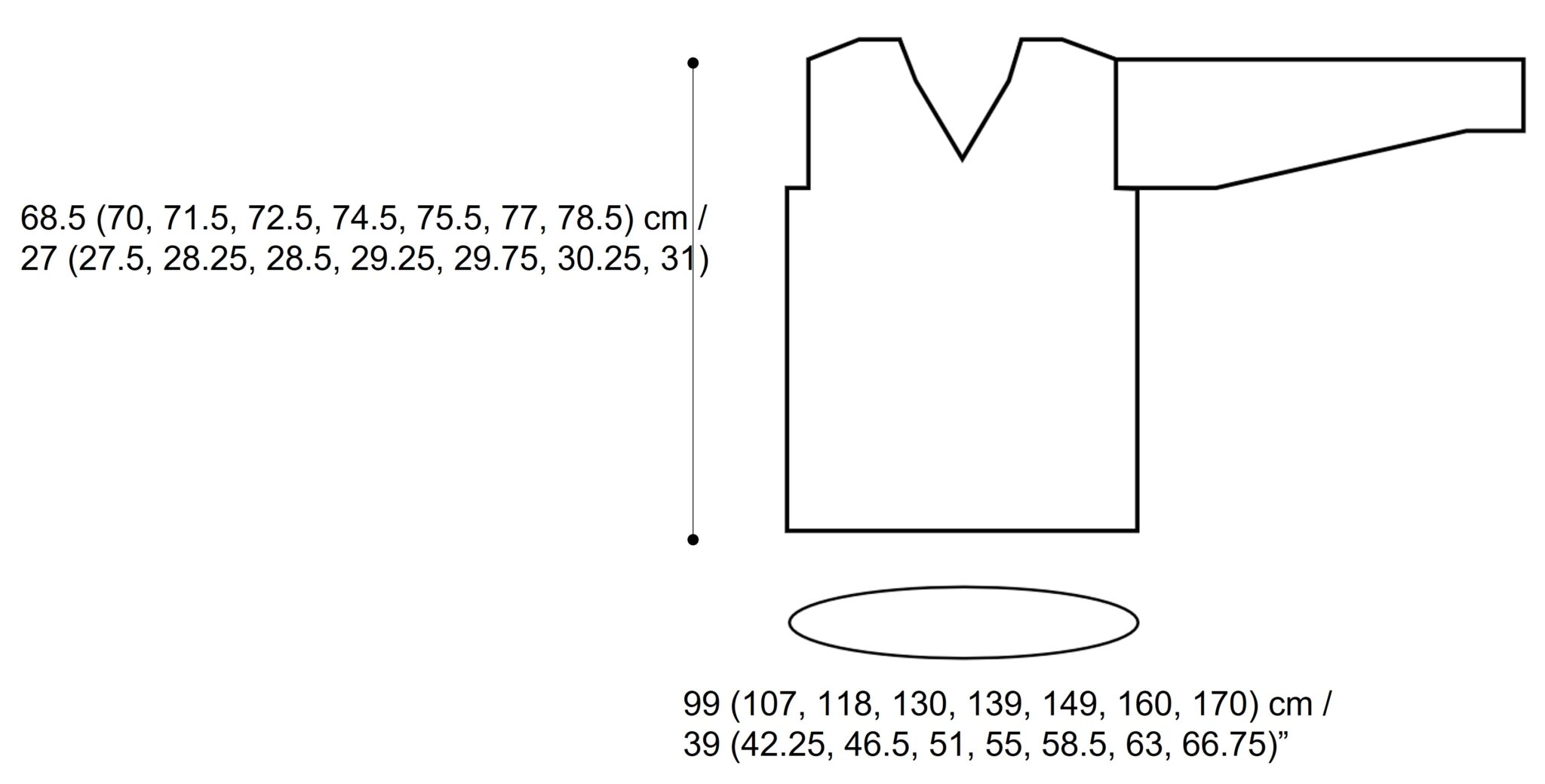 V Neck Men Sweater Knitting Pattern - Arnaud's Classic V Neck