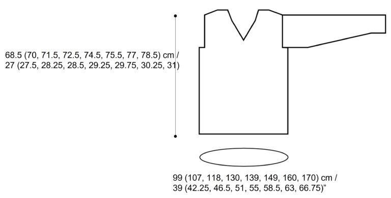 V Neck Men Sweater Knitting Pattern - Arnaud's Classic V Neck