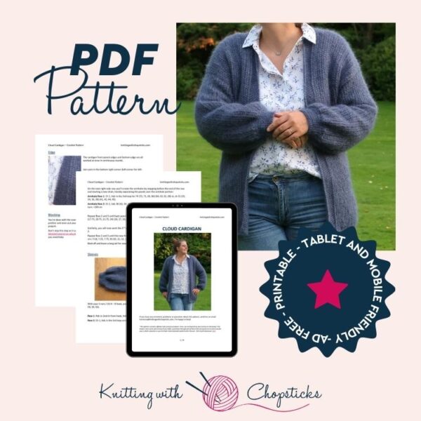 Easy Cardigan Crochet Pattern Free - Cloud Cardigan