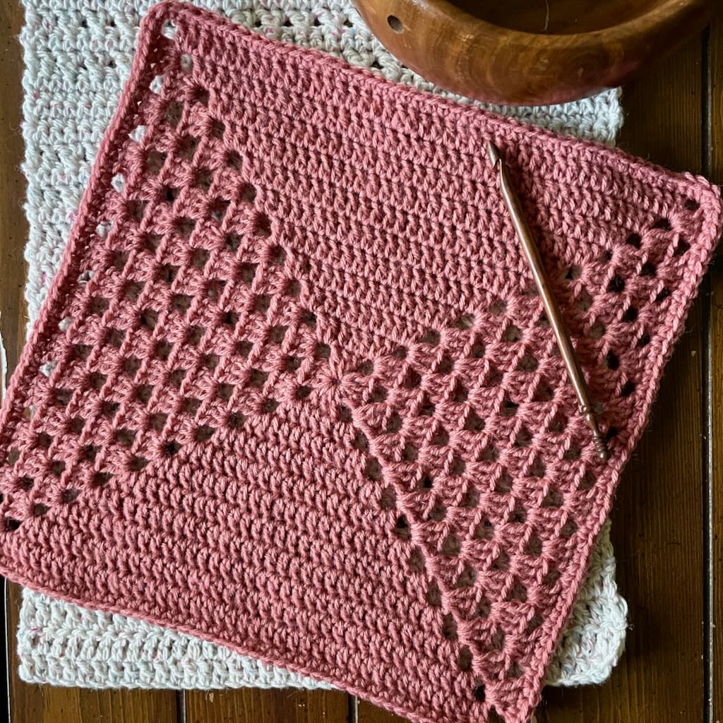 Free Crochet Square Pattern - Linen Granny Square Crochet Pattern