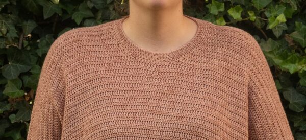 Oversized Sweater Crochet Pattern FREE - Drapey Boxy Sweater