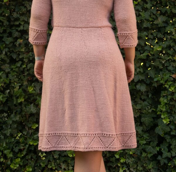 Anastasia Knit Dress Pattern - Dress Knitting Pattern for ladies