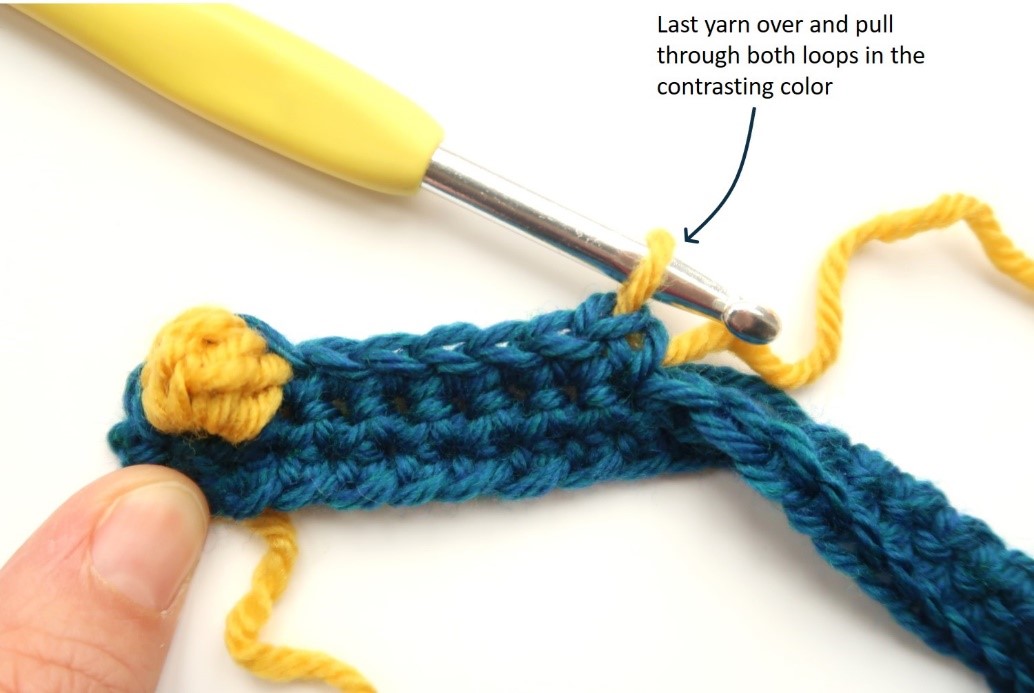 2 Color Crochet Blanket Pattern FREE - Crochet Border Design