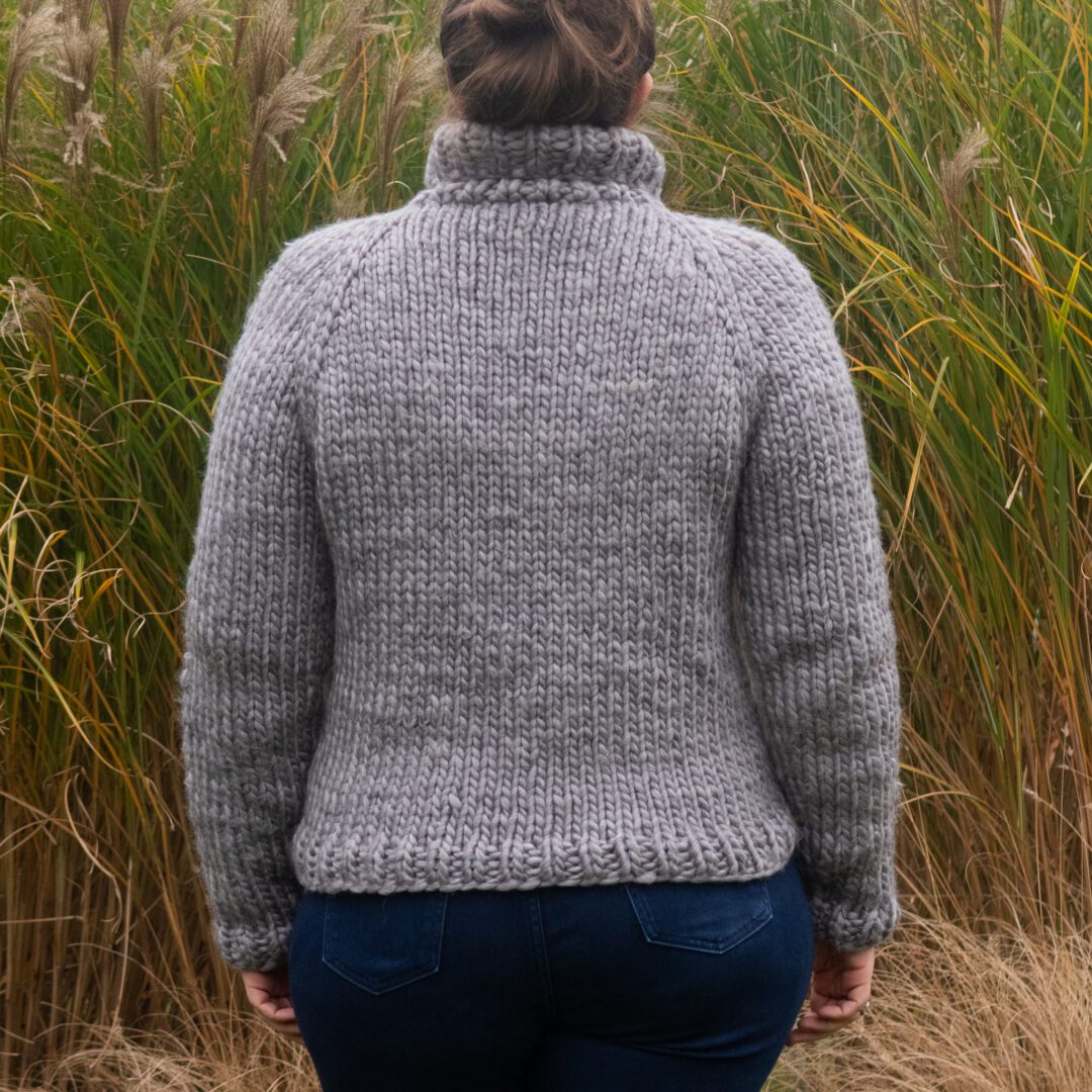 Chunky Sweater Knitting Pattern FREE raglan sweate pattern