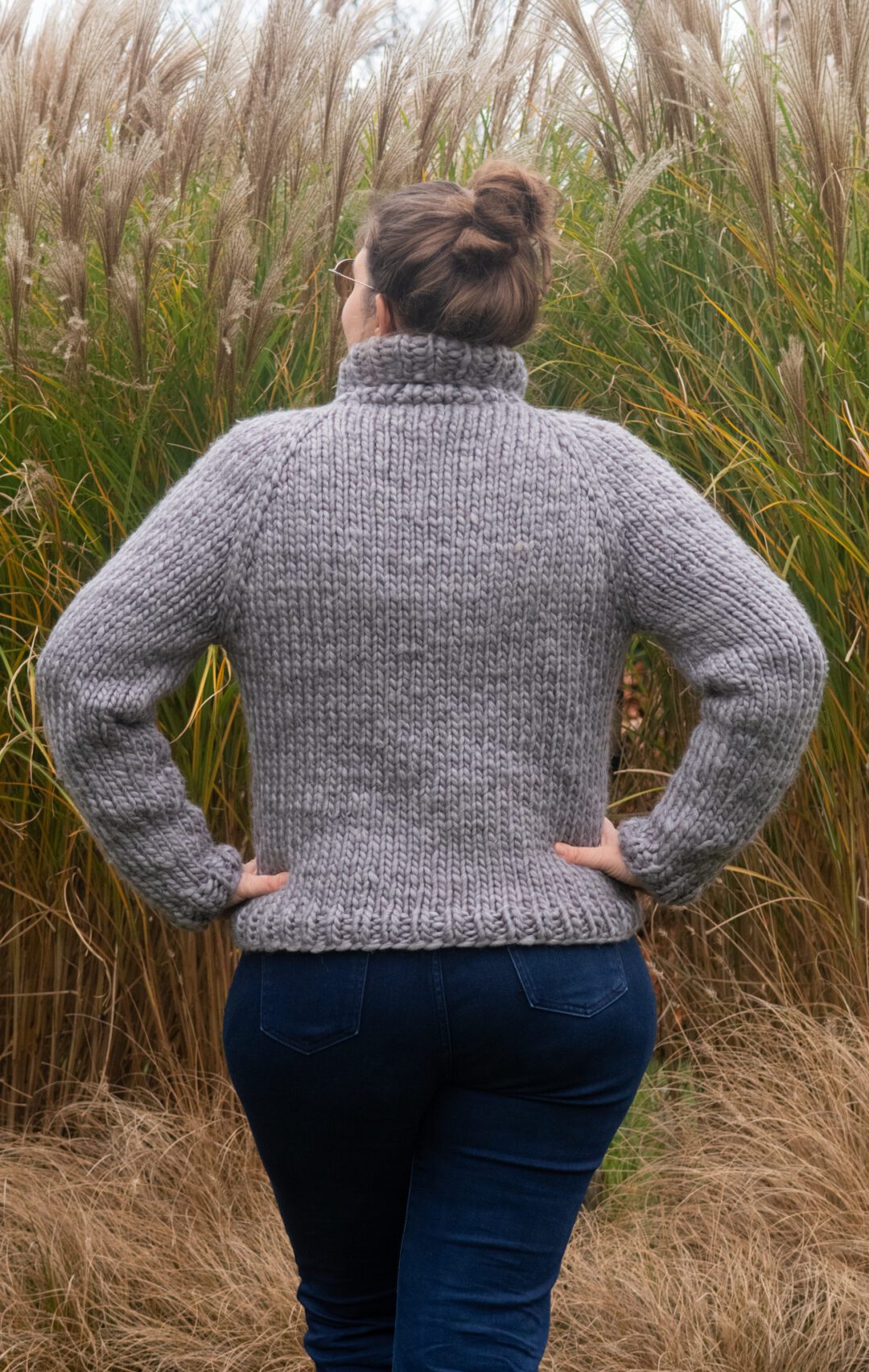 Chunky Sweater Knitting Pattern FREE raglan sweate pattern