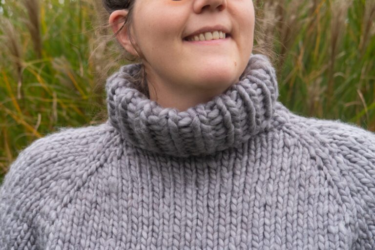Chunky Sweater Knitting Pattern FREE raglan sweate pattern