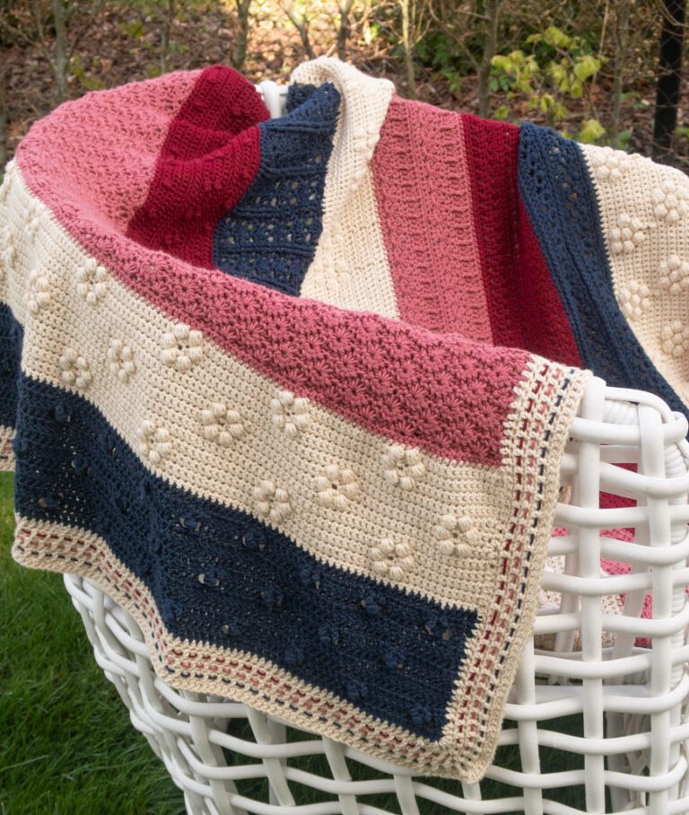 Blossoming Blanket Crochet-a-long (CAL) | Knitting with Chopsticks