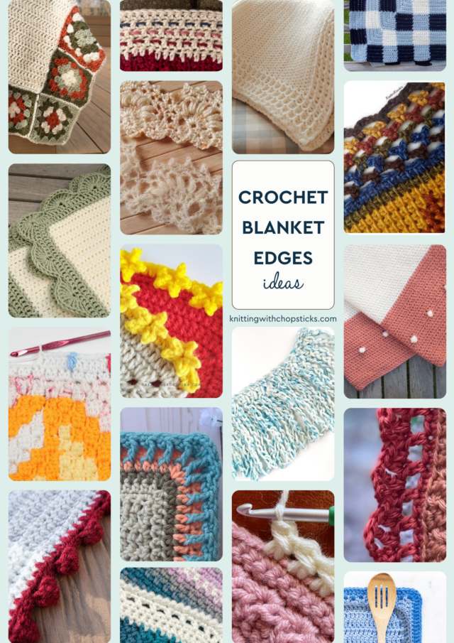 Crochet Blanket Edges Patterns - 25 Crochet Blanket Border Ideas