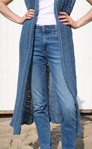 Seabreeze Beach Coverup Knitting Pattern