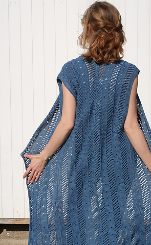 Seabreeze Beach Coverup Knitting Pattern