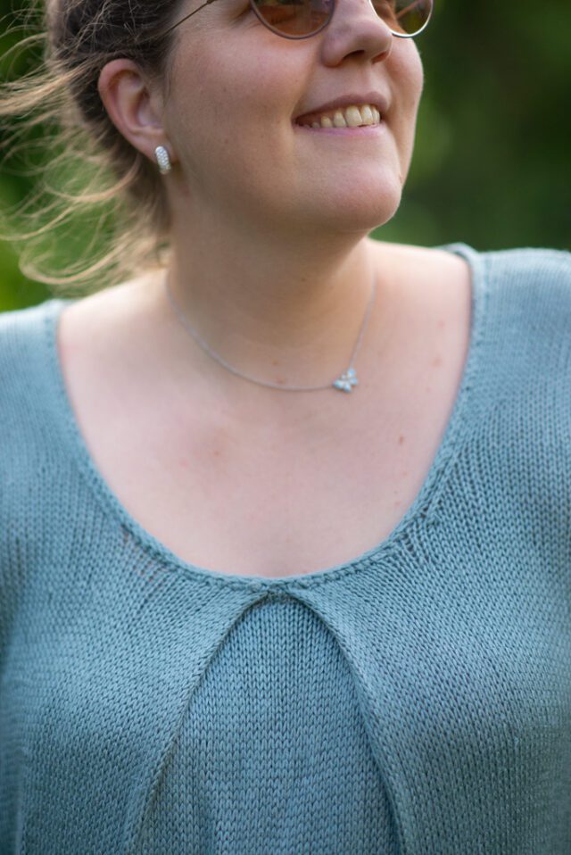 Summer Knit Top Pattern Free - Elysian Tee Knitting Pattern