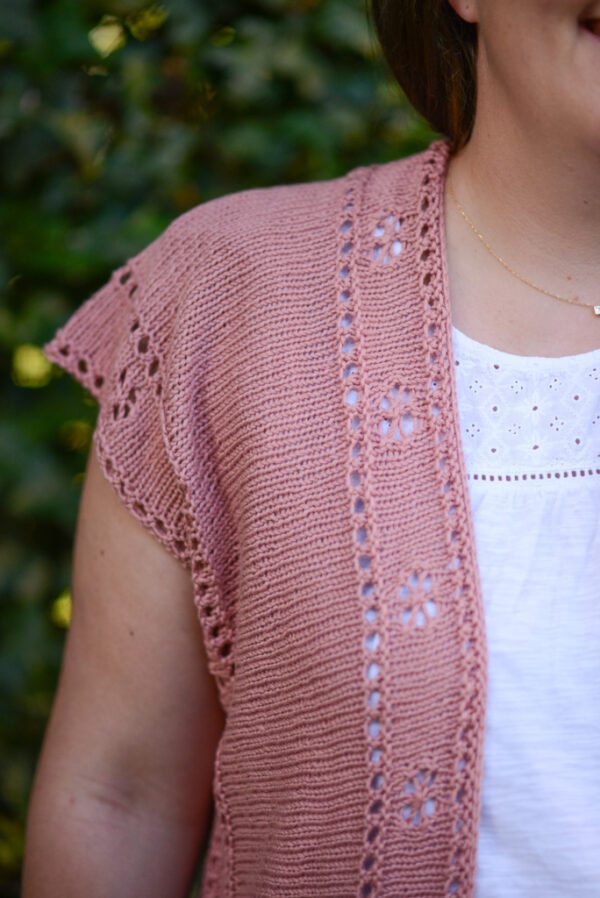 Knitted Sleeveless Cardigan Pattern - Free Knit Cardigan Pattern