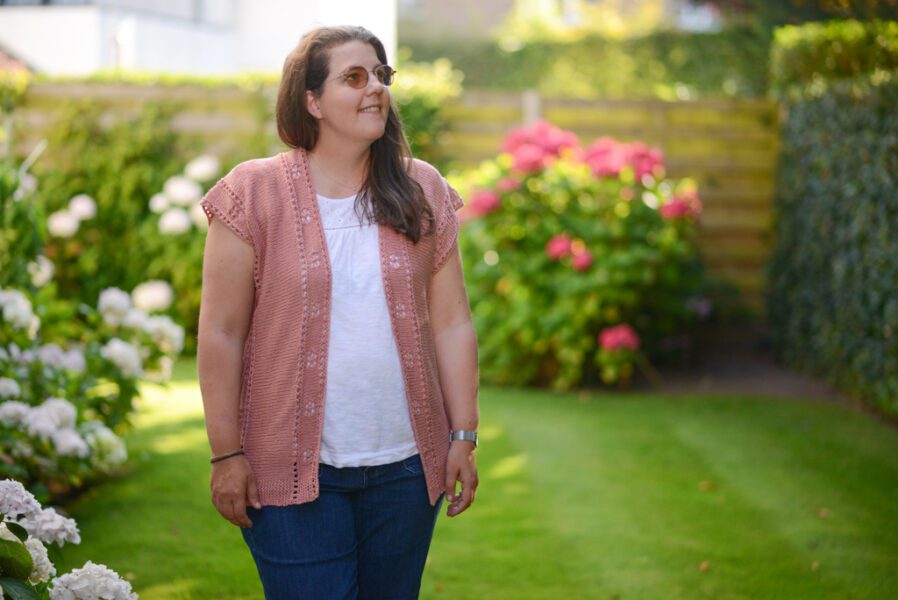 Knitted Sleeveless Cardigan Pattern - Free Knit Cardigan Pattern