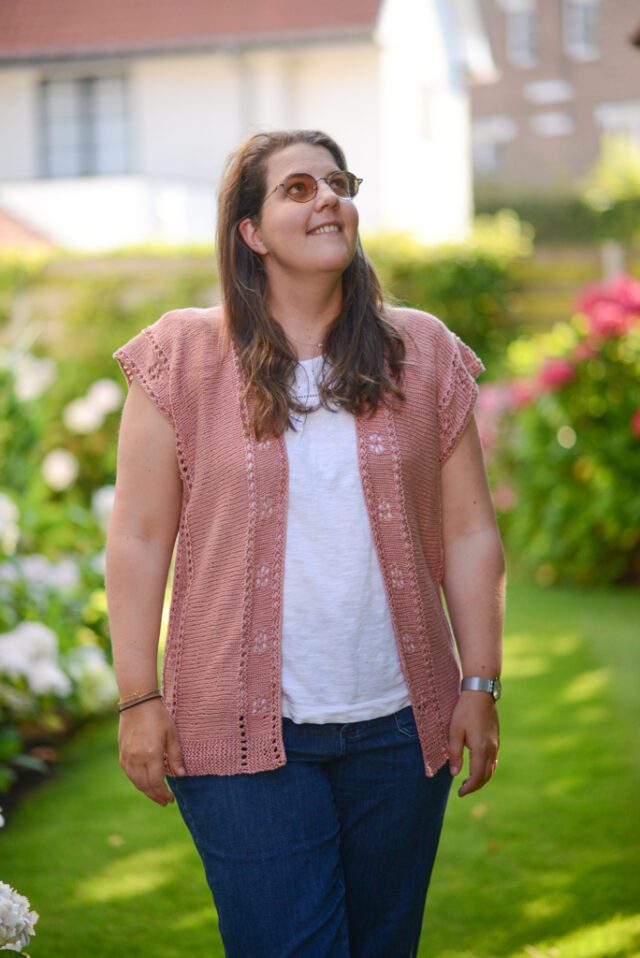 Knitted Sleeveless Cardigan Pattern - Free Knit Cardigan Pattern