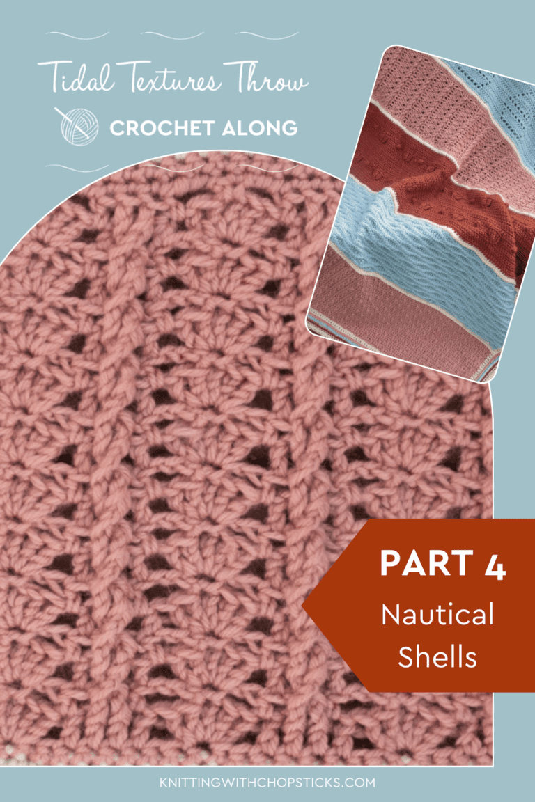 Nautical Shells Blanket Stripe Free Crochet Pattern | Knitting with ...