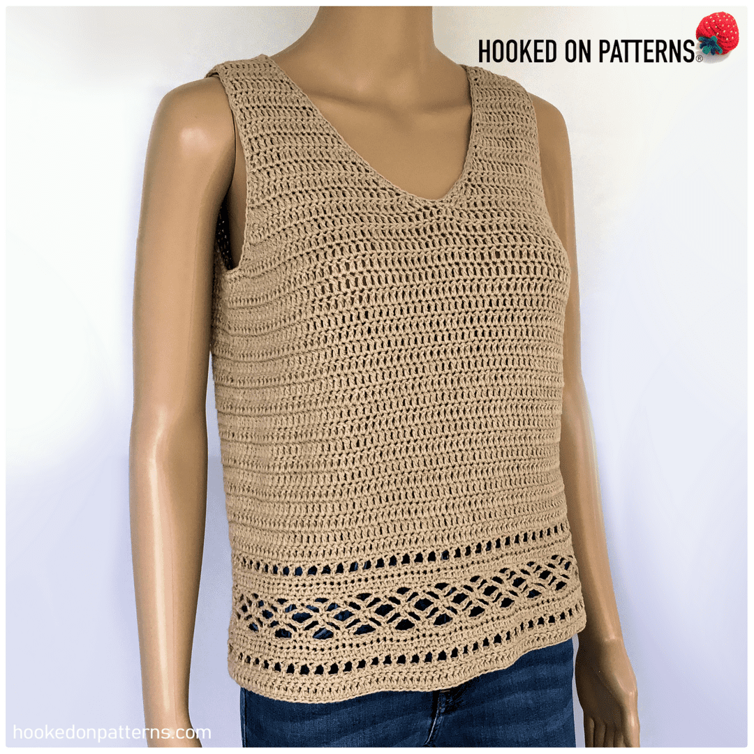 30 Easy Crochet Summer Tops Patterns for Free | Knitting with Chopsticks