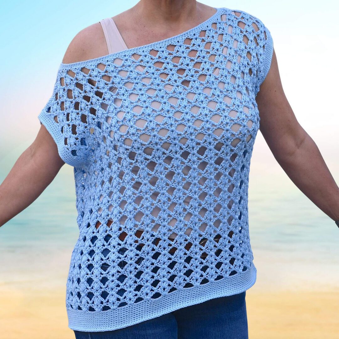 30 Easy Crochet Summer Tops Patterns for Free | Knitting with Chopsticks