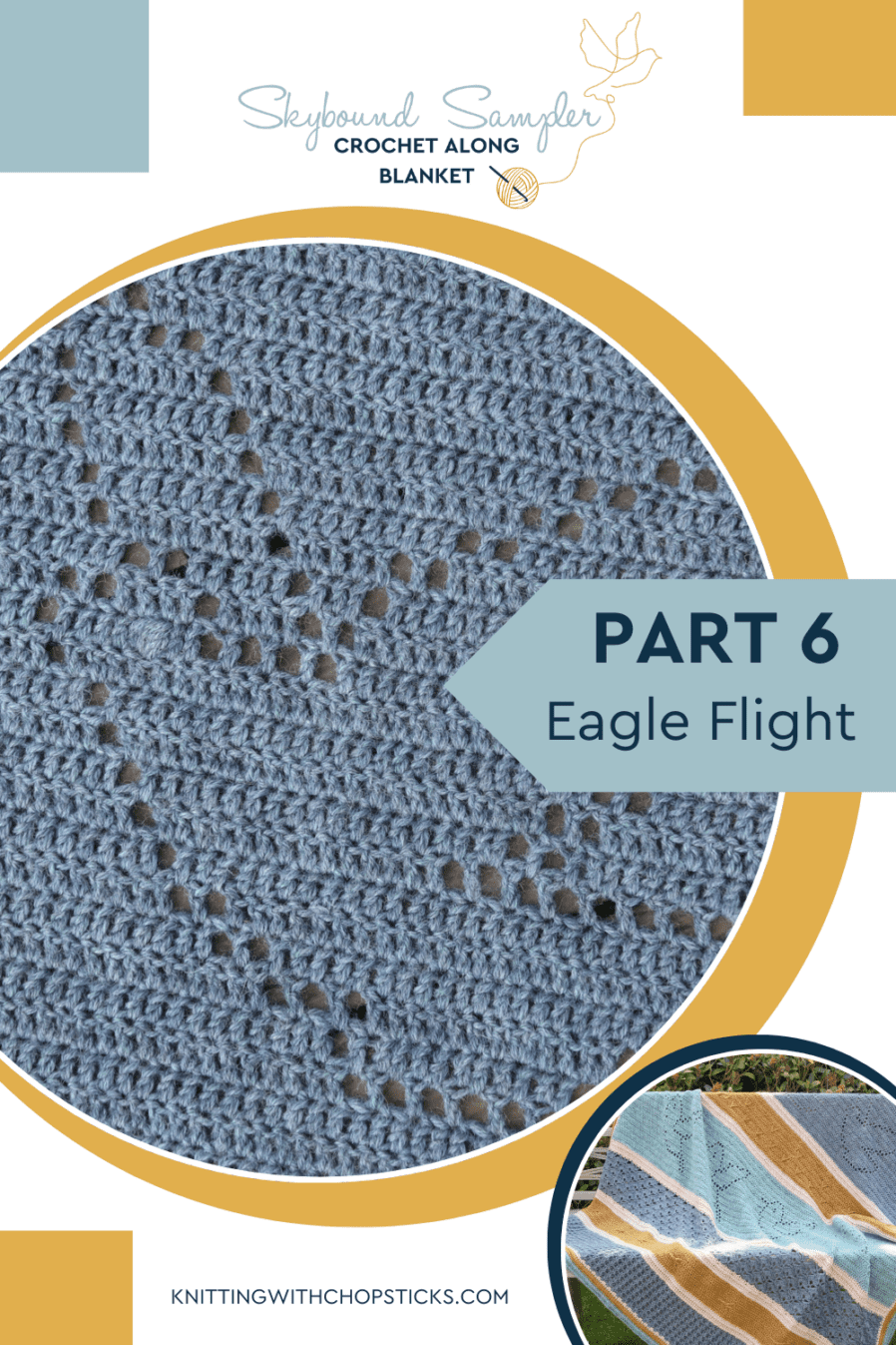 Filet Crochet Stitch Tutorial for Crochet Blanket | Knitting with ...