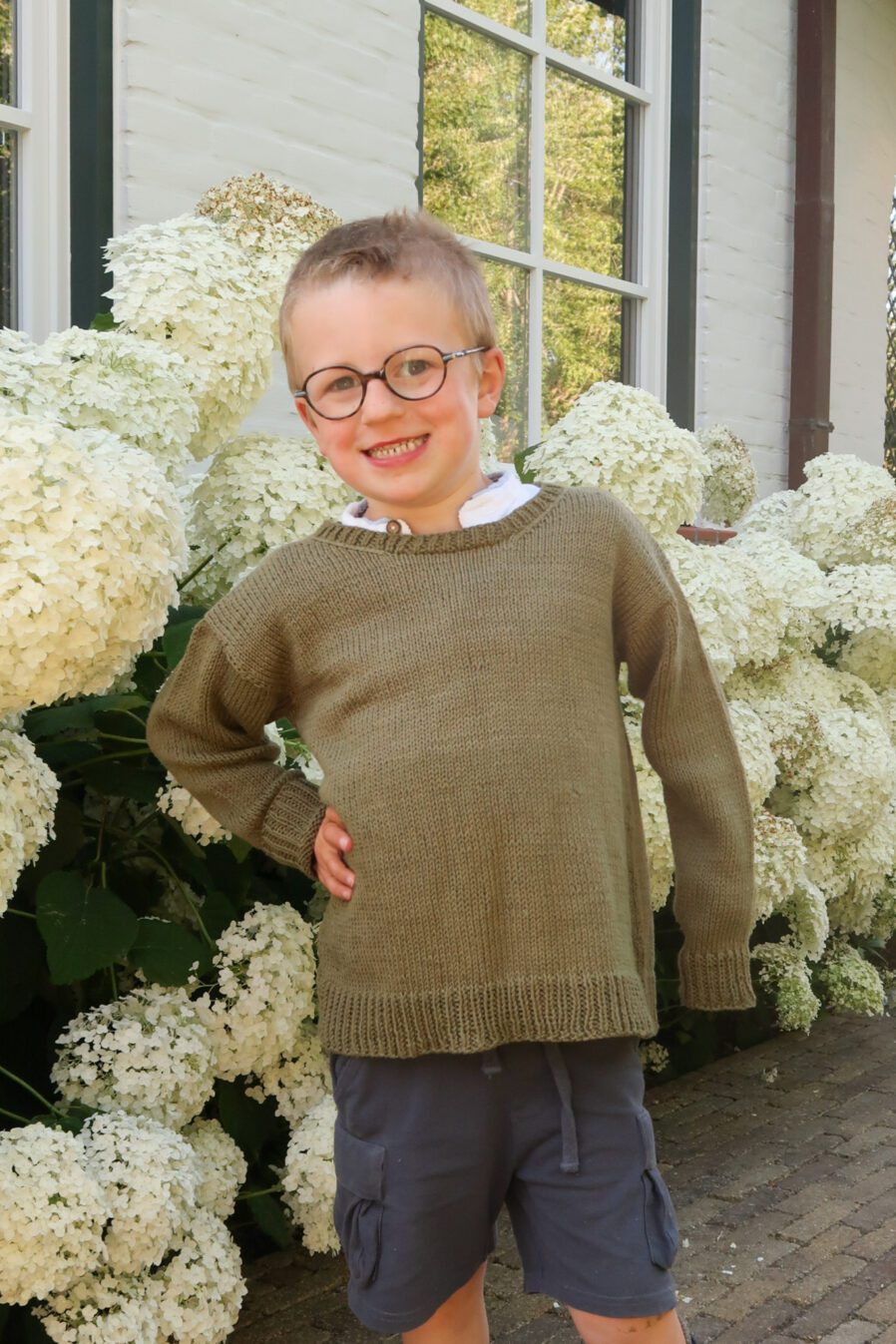 Children's Sweater Knitting Pattern Free | Knitting with Chopsticks