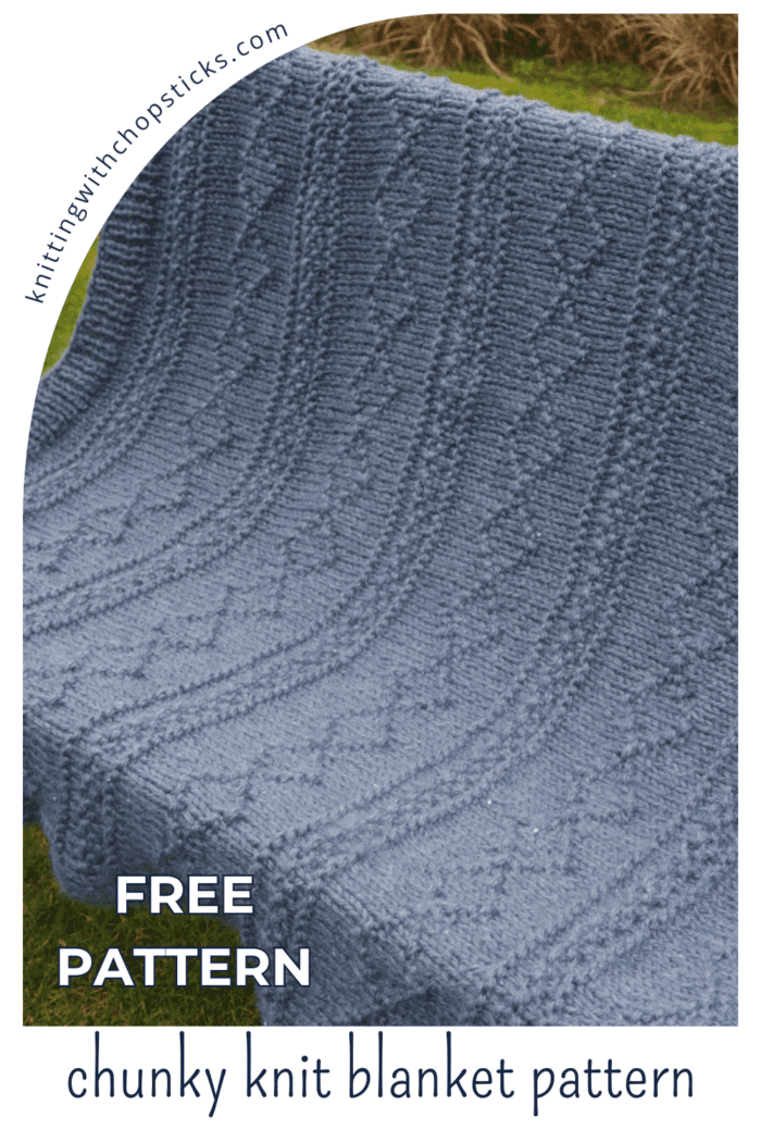 Beginner Knitting Blanket Pattern Free - Hearthstone Blanket | Knitting ...