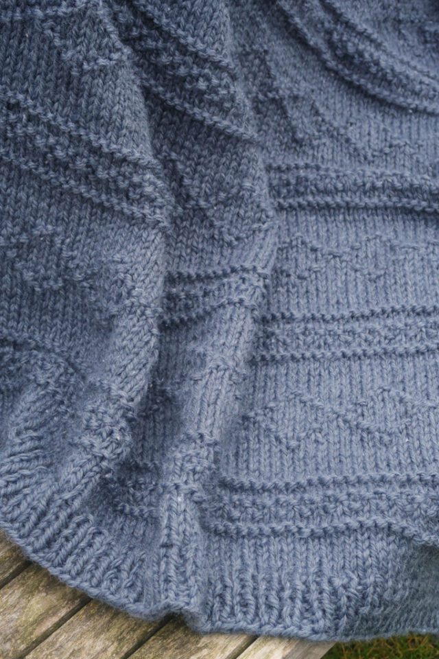 Beginner Knitting Blanket Pattern Free - Hearthstone Blanket | Knitting ...