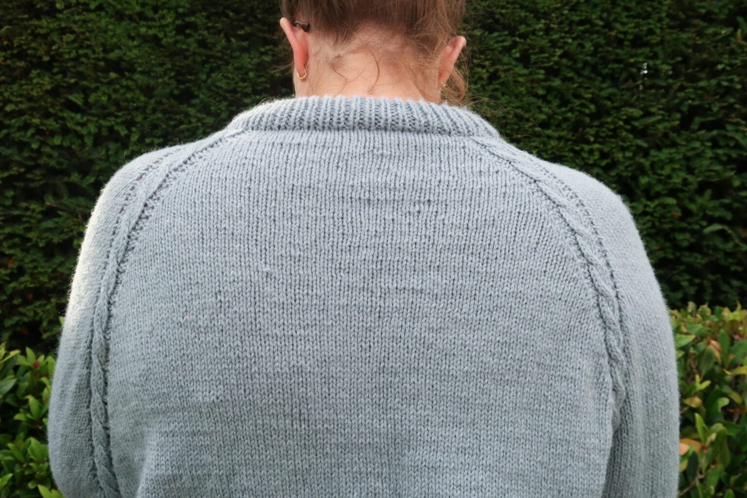 Free Raglan Sweater Knitting Pattern | Knitting with Chopsticks
